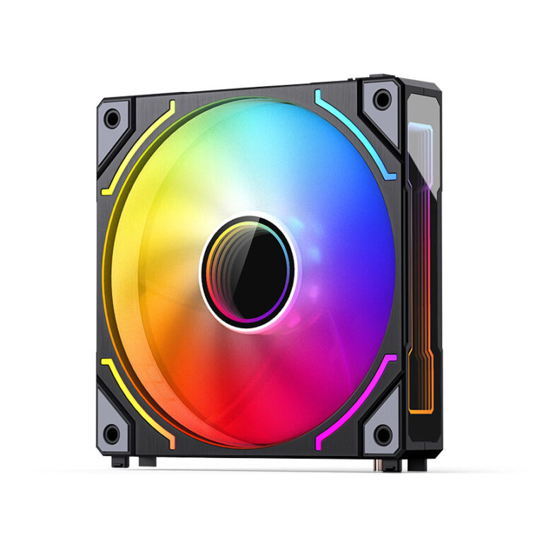 Quạt Jonsbo ZH-120B - Màu Đen (LED A-RGB/Không kèm Controller/Bộ 3 Quạt)