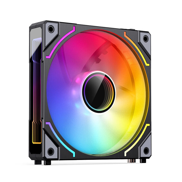 Quạt Jonsbo ZH-120B - Màu Đen (LED A-RGB/Không kèm Controller/Bộ 3 Quạt)